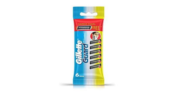 Gillette Guard Shaving Razor Blades (Pack of 6) : Buy Gillette Guard ...