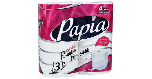 Papia Kitchen Towel 3 Ply (Pack of 4) : Buy Papia Kitchen Towel 3 Ply ...
