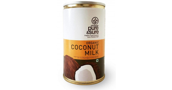 Pure & Sure Organic Coconut Milk 160 Ml : Buy Pure & Sure Organic ...