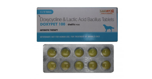 Doxypet 100 Mg Tab (Pack-10) : Buy Doxypet 100 Mg Tab (Pack-10) Online ...