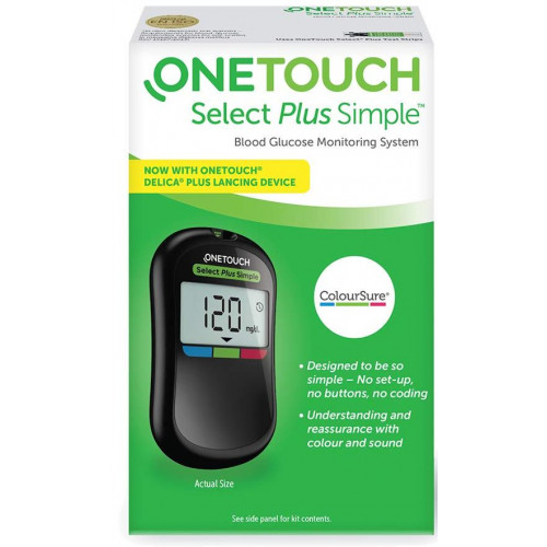 One Touch Select Plus Simple Glucometer Buy One Touch Select Plus