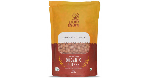 Pure & Sure Organic Ground Nut 500 Gm : Buy Pure & Sure Organic Ground ...