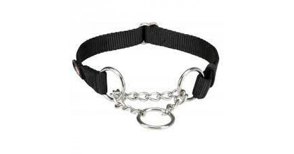 Trixie Stop-The-Pull Collar 45-70 Cm L-Xl Jet Black 1 No