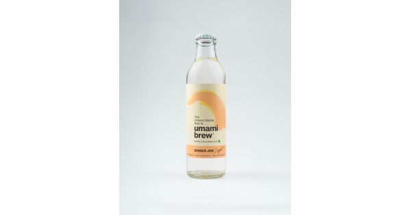 Umami Brew Ginger-Ade Sparkling Kombucha _ 250 Ml