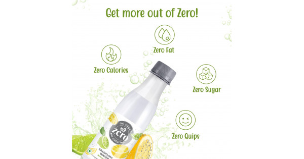 Paper Boat Zero Sugar Lemon Lime Sparkling Water 250 Ml