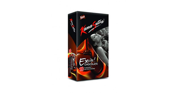 Kamasutra Excite Chocolate Condoms (Pack of 10) : Buy Kamasutra Excite ...