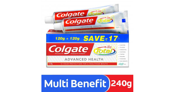 Colgate Advanced Health Cavity Protection Toothpaste 240 g (Pack of 2 ...
