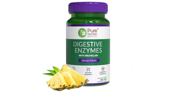 Pure Nutrition Digestive Enzyme Cap 60 Nos