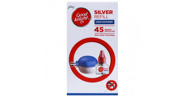 Good Knight Silver Power 45 Night + Refill : Buy Good Knight Silver ...