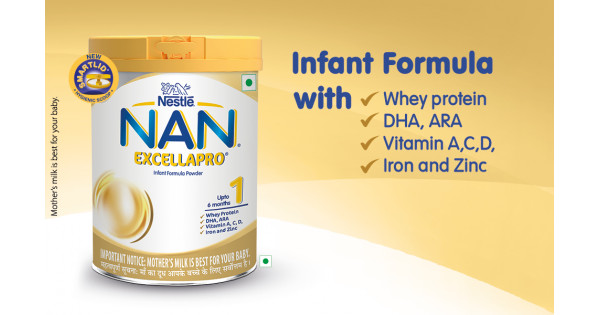 Nan Excella Pro-1 Powder - 400 gm : Buy Nan Excella Pro-1 Powder - 400 ...