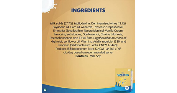 Nan Grow Vanilla Powder 400 gms : Buy Nan Grow Vanilla Powder 400 gms ...