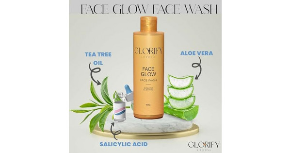 GLORIFY FACE GLOW FACE WASH _ 225 GM