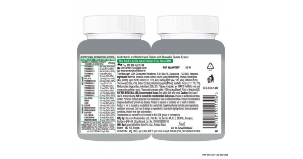 Centrum Adult 50+ Multivitamin Pack Of 30