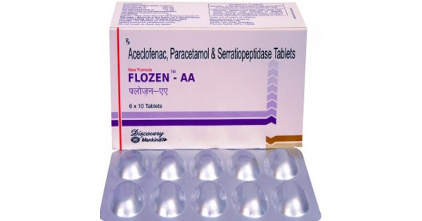 FLOZEN AA 100 MG TAB (PACK-10)