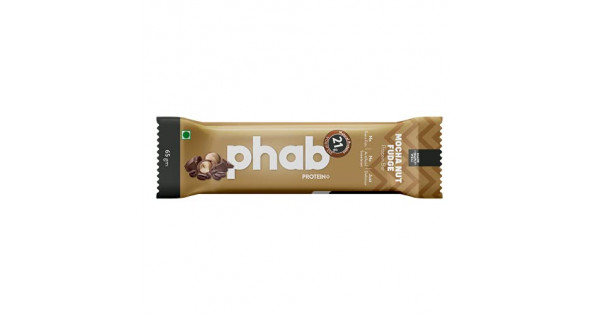 Phab Mocha Nut Fudge Protein Bar 65 Gms