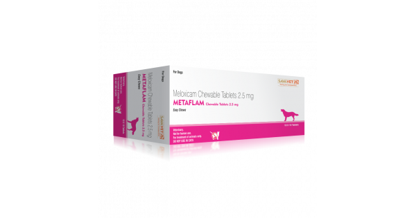 Metaflam Meloxicam Chewable 2.5mg - 10 Tab : Buy Metaflam Meloxicam ...