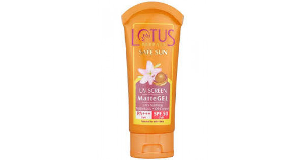 Lotus Spf-50 Matte Look Sunblock Gel - 50 gm : Buy Lotus Spf-50 Matte ...